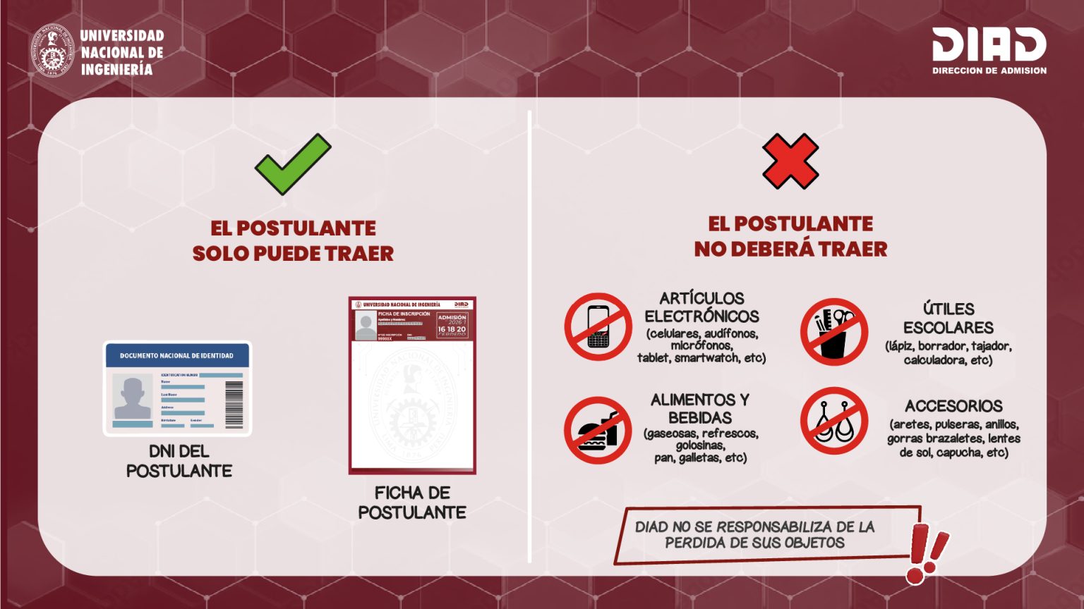 Admisión UNI